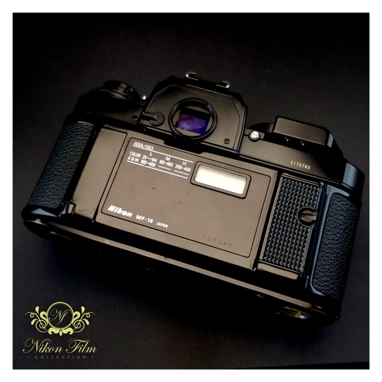 Nikon FA + MF-16 Data Back - Black - NIKON-FILM