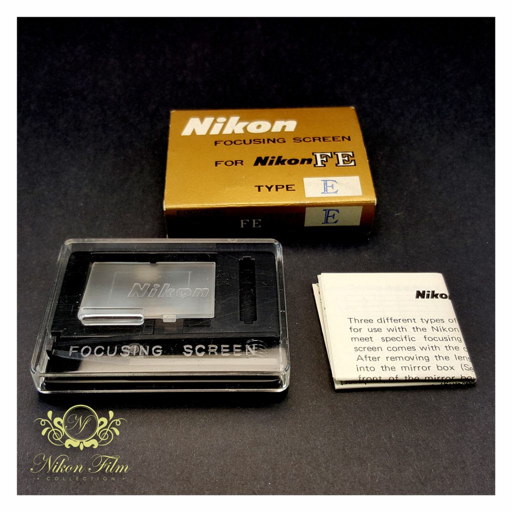 Nikon Focusing Screen Type E for FE/FM/FM2 - Boxed